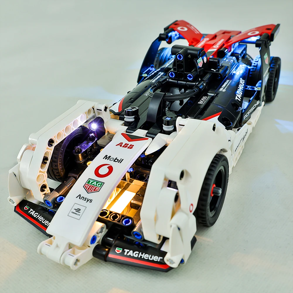 Formula E Car | Formula E Toy | Led Light Kit | Diy Toys | 42137 ...