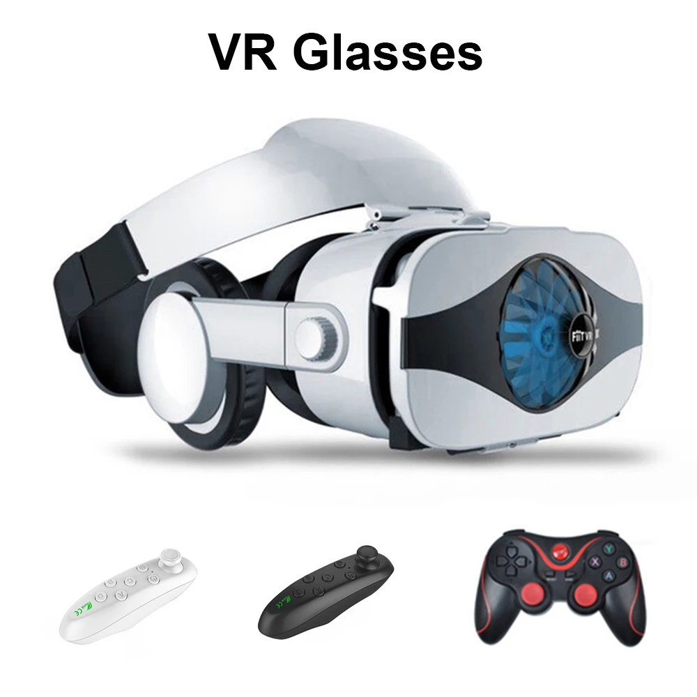 3d Vr Glasses Helmet Vr Glasses Virtual Reality Headset For Ios Android ...