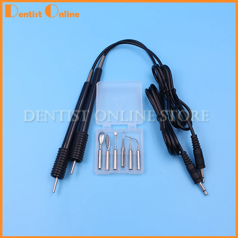 6 Pcs Dental Electric Waxer Tips Set + 2 Pcs Replacement Wax Carving ...