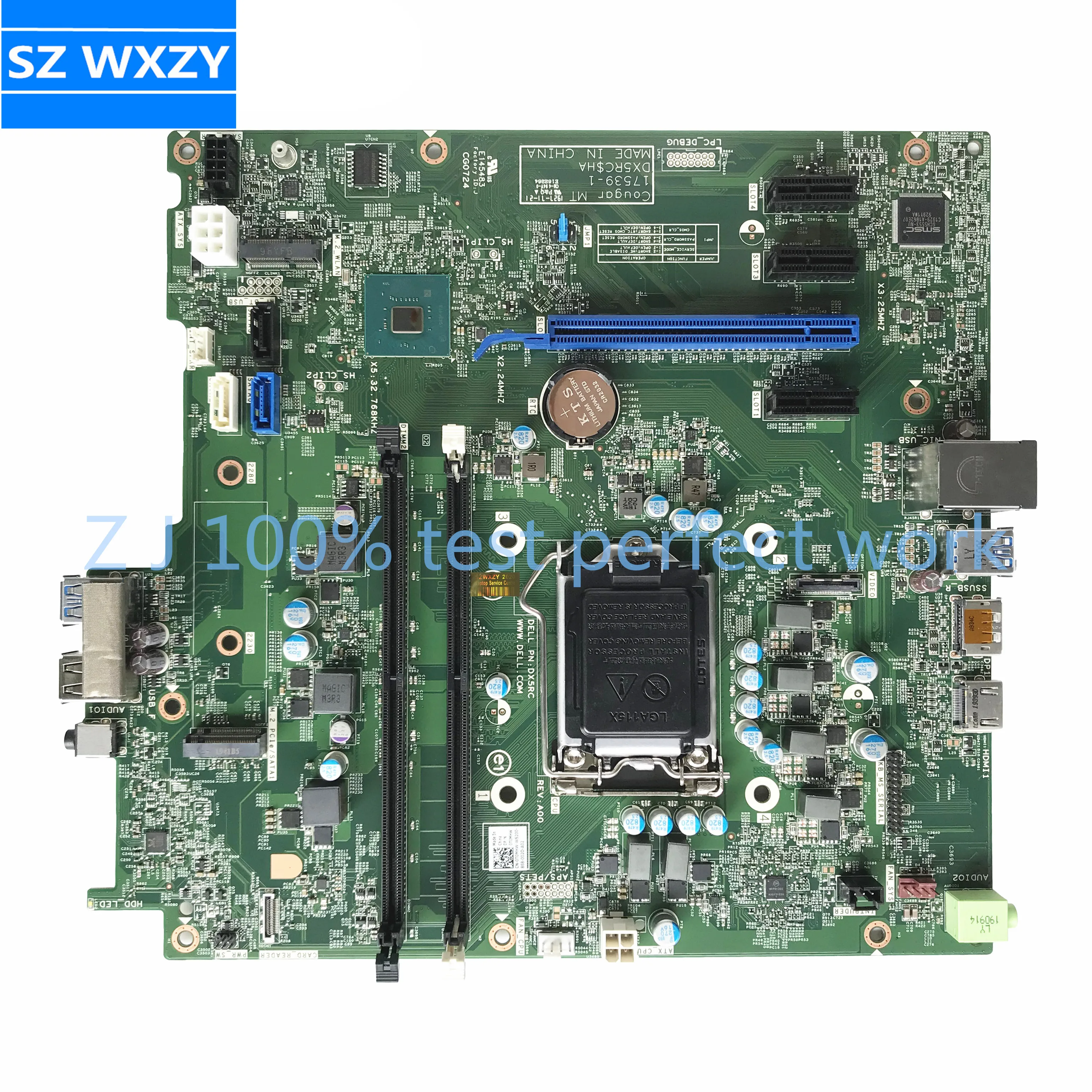 Dellのoptiplex 3060 デスクトップマザーボードCN-0T0MHW 0T0MHW 17539-1 ソケット 1151 lga ...