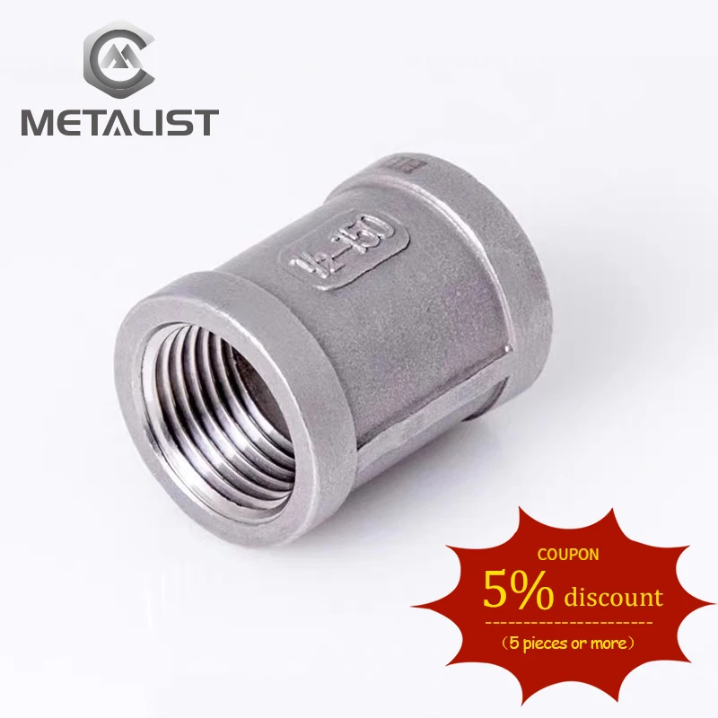 METALIST-BSPT-2-DN50-DN50-Female-Threaded-Union-Connector-Pipe-Fitting ...