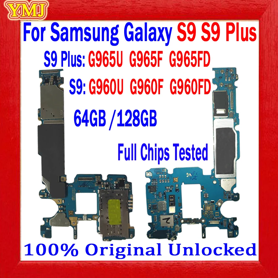 Original-Unlock-Motherboard-For-Samsung-Galaxy-S9-Plus-G965U-G965F ...