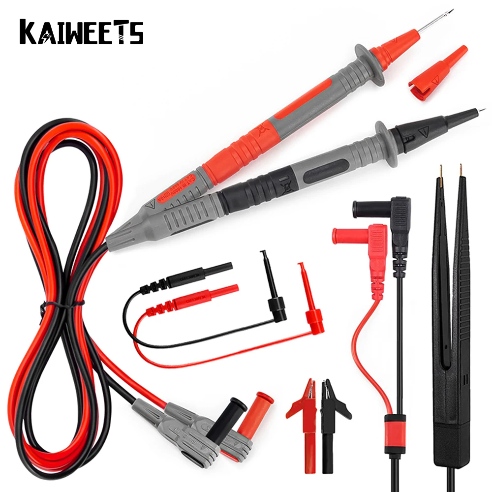 KAIWEETS-KET12-Digital-Multimeter-Probe-Soft-Wire-Needle-Tip-Universal ...