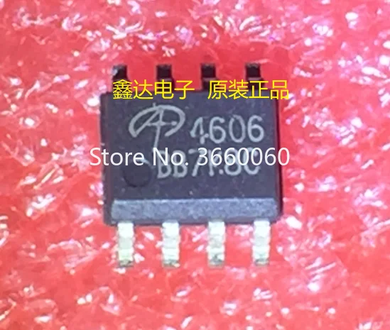 10 unids/lote AO4606 SI4606 4606 SOP 8|Contactores| - AliExpress