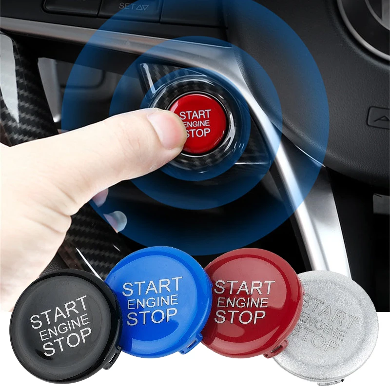 One Key Start Stop Button Replacement Shell For Alfa Romeo Giulia ...