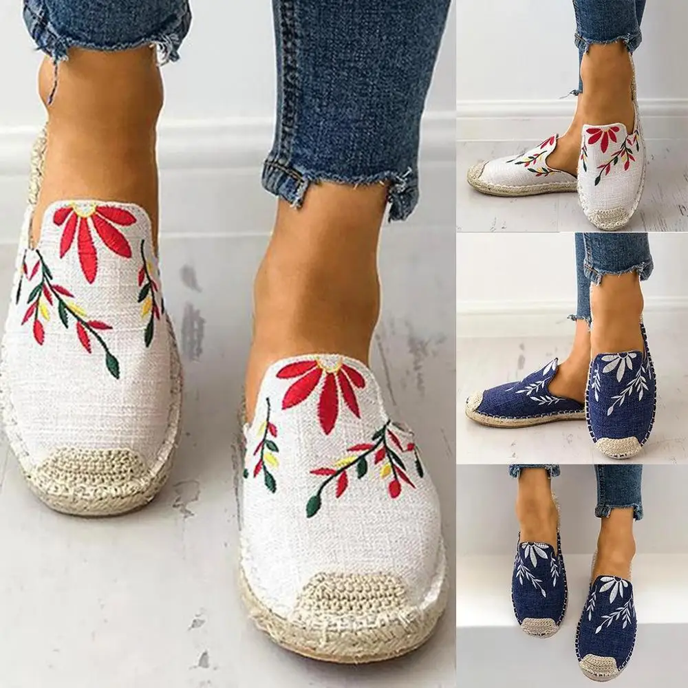 Venta > alpargatas de flores > en stock