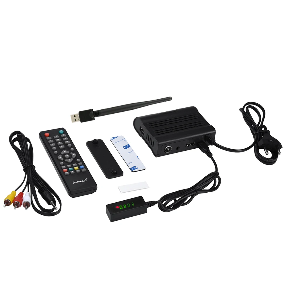 HEVC 265 DVB T2 디지털 TV 튜너 수신기 H.265 TV 리셉터 풀 HD FTA DVB T2 셋톱 박스 Wifi ...