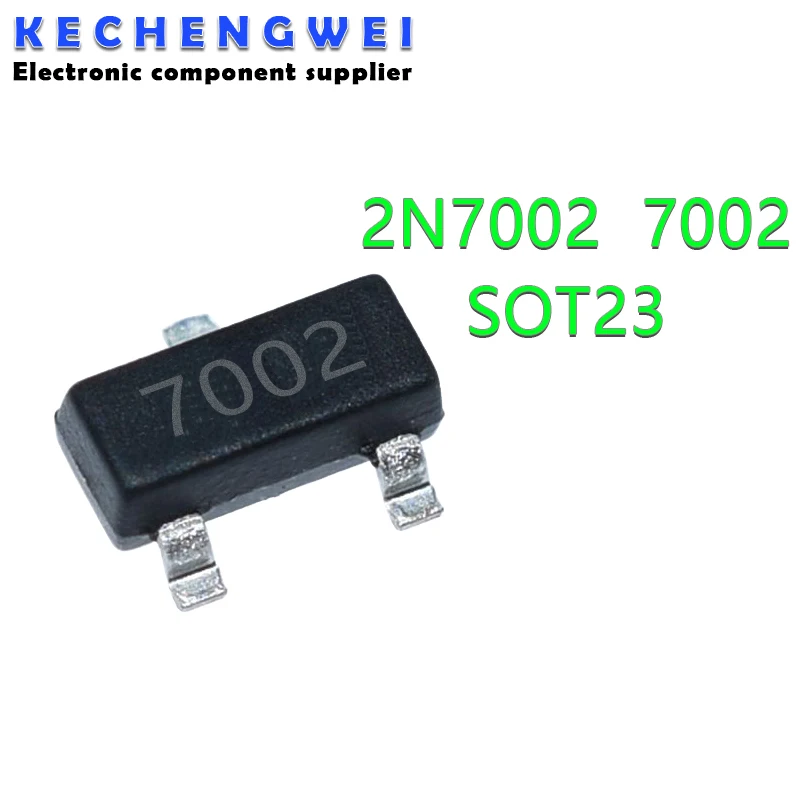 50 sztuk 2N7002LT1G SOT23 2N7002 SOT SOT 23 SMD 702 MMBT7002LT1G 60 V, 115 mA nowe i oryginalne ...