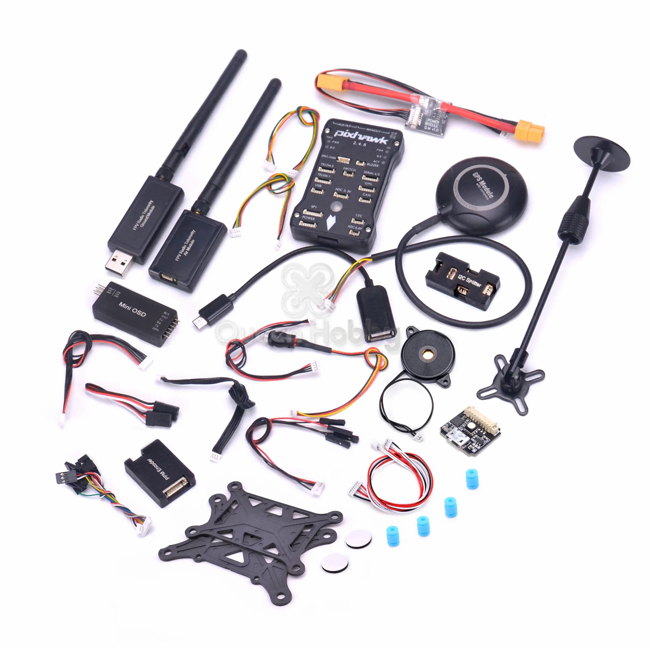 Pixhawk Px4 Pix 2.4.8 Flight Controller M8n Gps Telemetry 433mhz ...