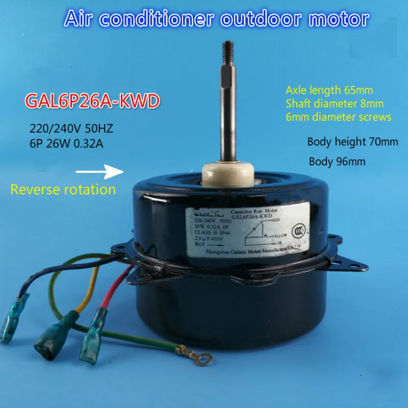 Moteur De Climatiseur Extérieur Gal6p26a-kwd, Ventilateur Externe ...