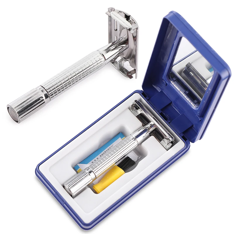 1Set-Double-Edge-Beard-Hair-Shaving-Men-s-Traditional-Classic-Beard ...