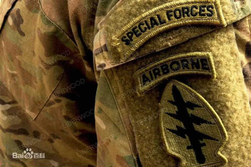 Green Beret Patch Military Patch Special Force Green Beret [AIRBORNE