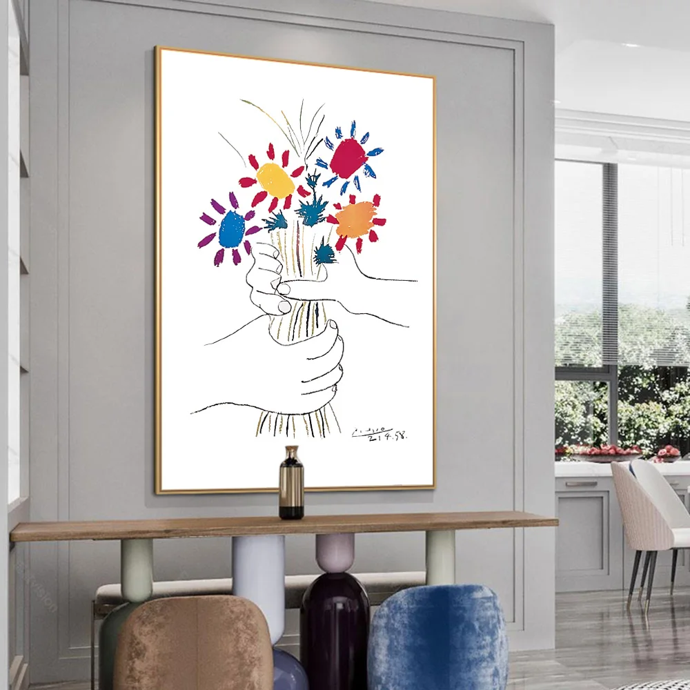 Picasso Flower Paintings