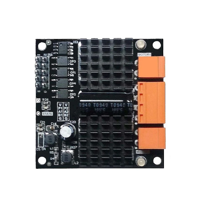 Arduino 24v Motor Driver Board 12a 300w High Power Dual Dc Motor Drive ...