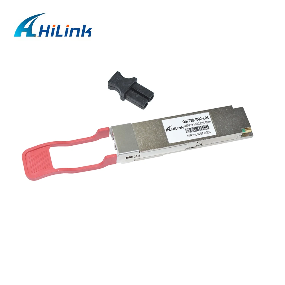 Hilink Qsfp-100g-er4 Compatible 100gbase-er4 Qsfp28 1310nm 40km Dom ...