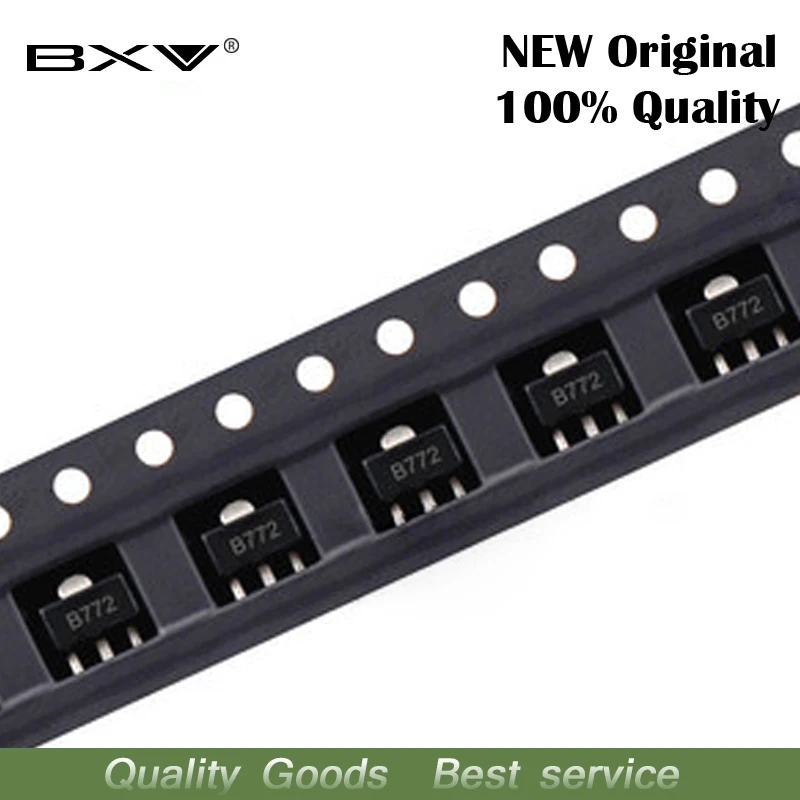 Transistor SOT SMD B772 SOT89 2SB772 SOT 89 3A/30V 772 SOT, 20 unidades ...
