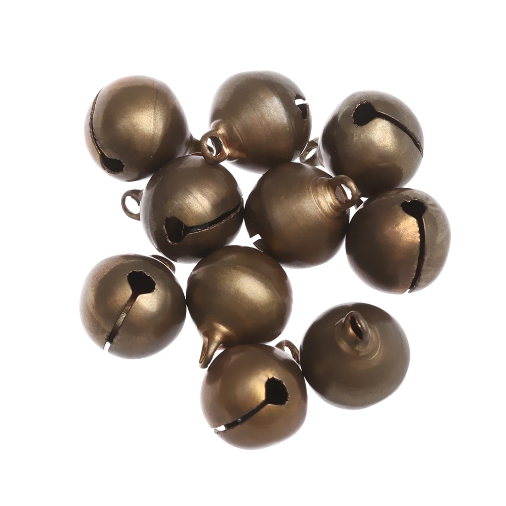 10Pcs-Retro-Bronze-Copper-Jingle-Bells-DIY-Handmade-Bracelet-Necklace ...