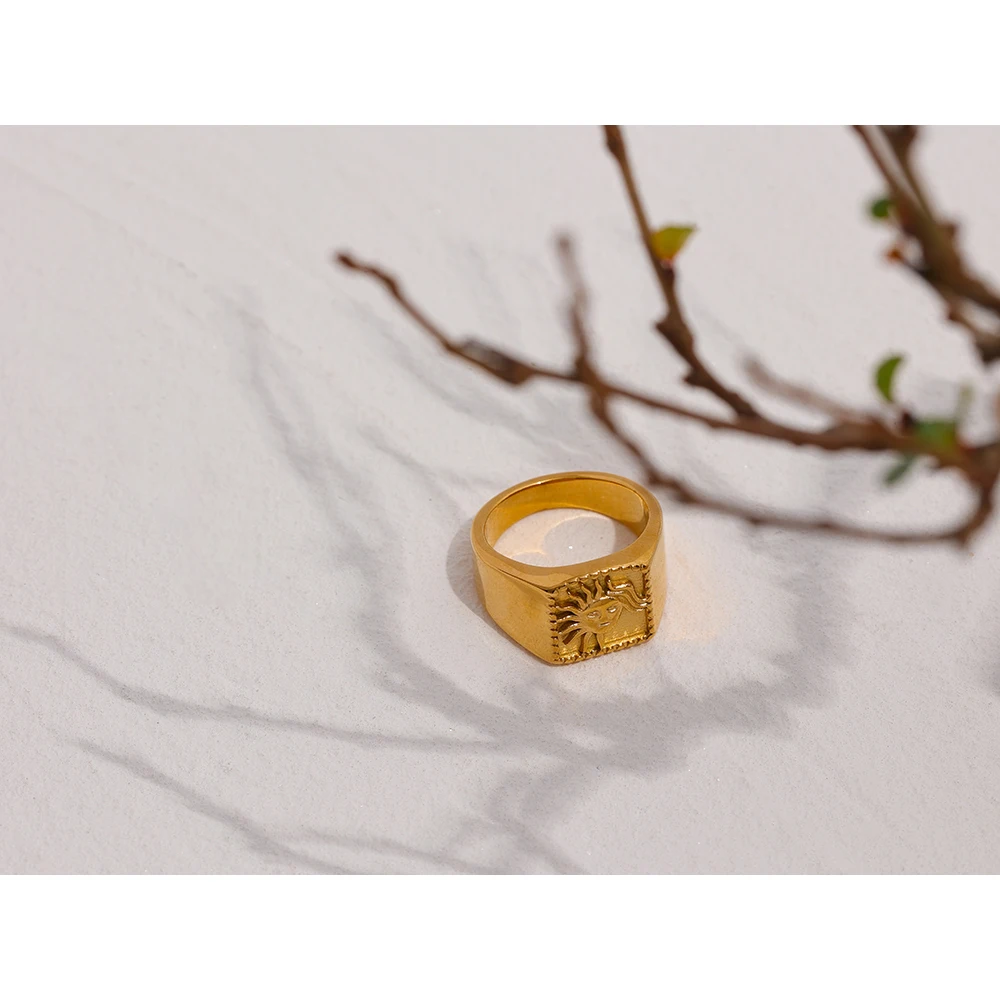 Δαχτυλίδι ασ.925 Sun Abstract – Kosmo Jewellery