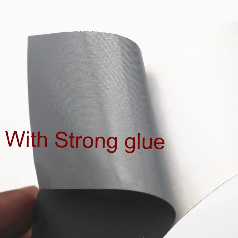 BOBINE DE RUBAN,silver 5cm--Sangle auto adhésive réfléchissante ...