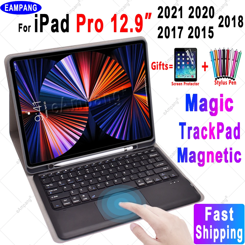 Magic Keyboard For Ipad Pro 12.9 Keyboard Case Ipad Pro 12.9 2021 2020 ...