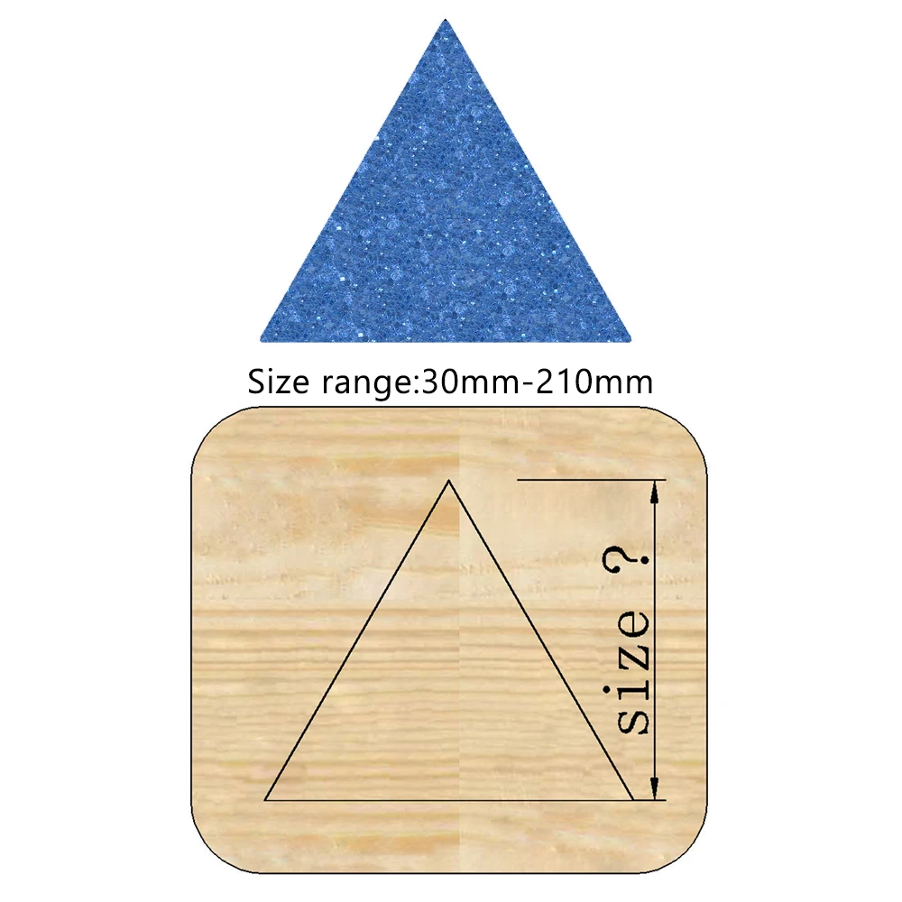 Multi-size-triangle-Die-Cut-Scrapbook-Stampin-Cutting-Mold-Cutter ...