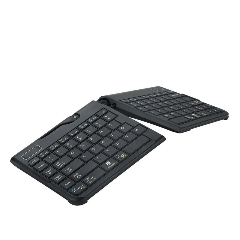 Wireless Split Keyboard Ergonomic Keyboard Multi-system Foldable Hand ...