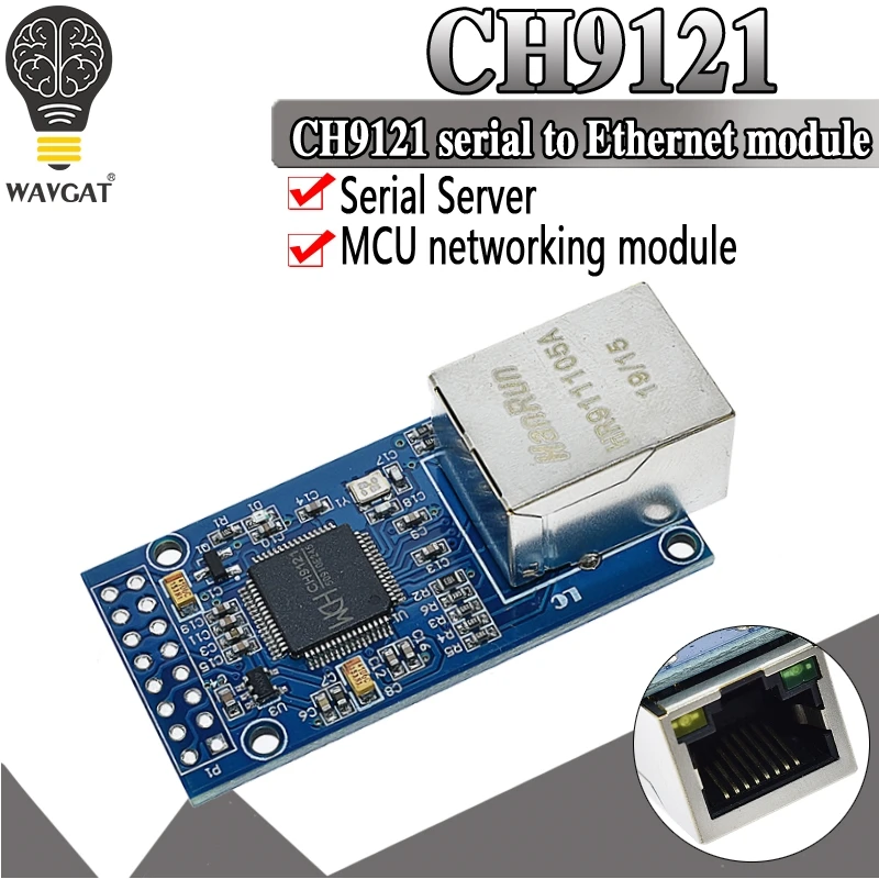 CH9121-UART-Serial-Port-to-Ethernet-Network-Module-TTL-Transmission-Module-Industrial ...