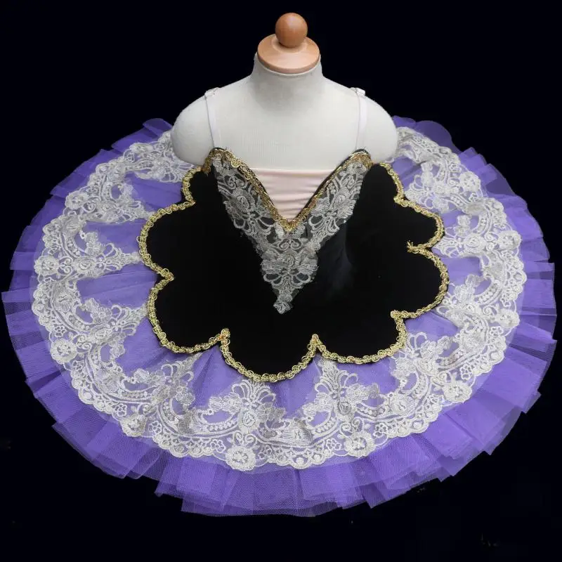 Purple-Professional-Ballet-Tutu-Child-Kids-Adult-Swan-Lake-Sleeping ...