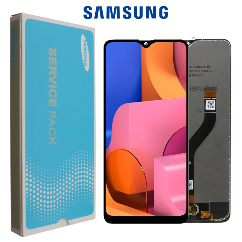 6.5" 100% Original Display for SAMSUNG Galaxy A20s LCD Touch Screen ...
