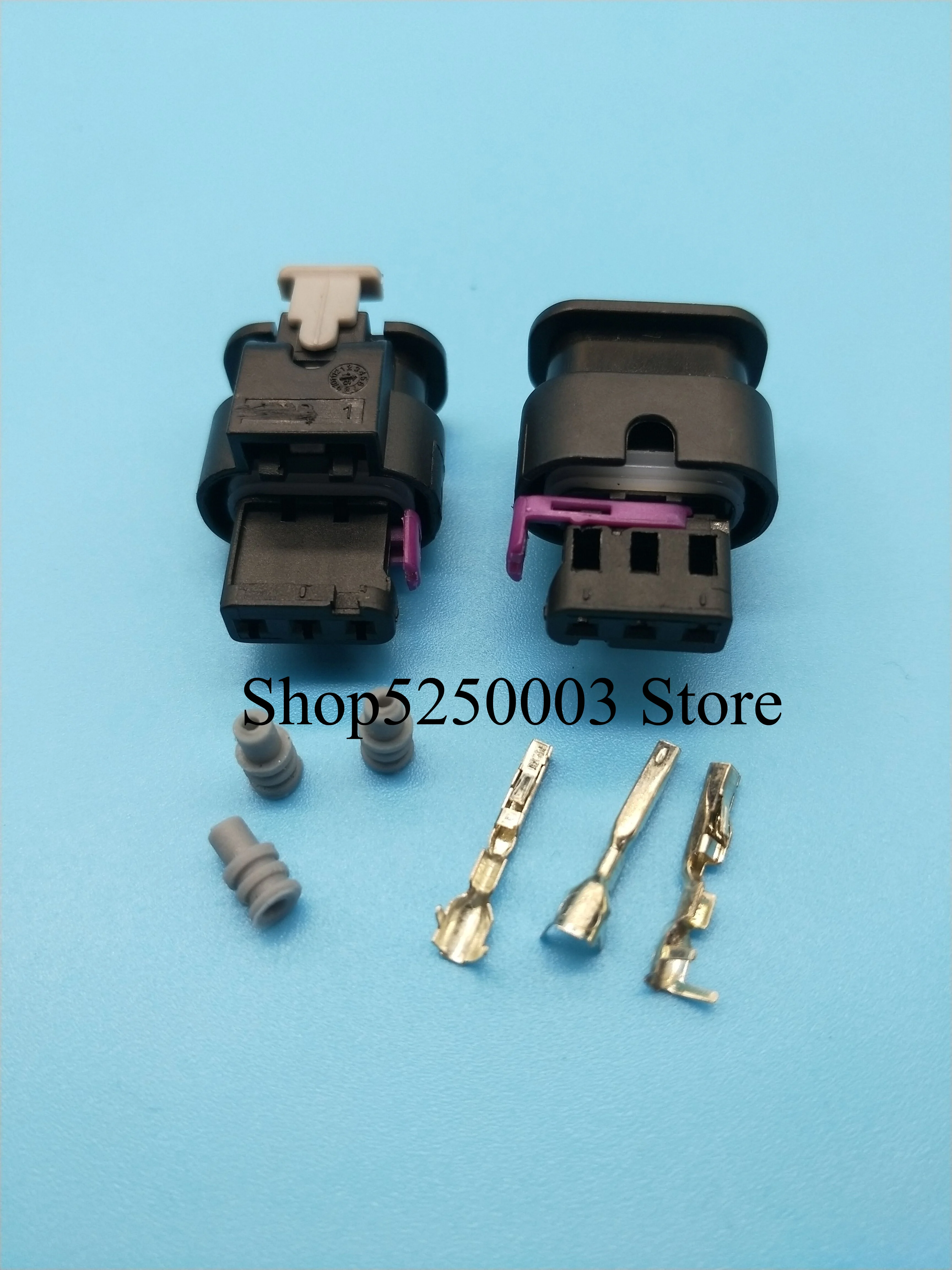 3 핀 AMP 자동 전자 자동차 방수 커넥터 1718653 1 4F0973703A 4F0973703|케이블, 어댑터 & 소킷 ...