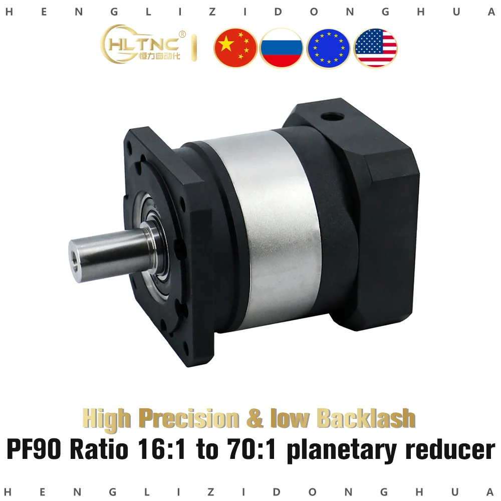 PF90 Ratio 16:1 to 70:1 High Precision and low Backlash Gearbox ...
