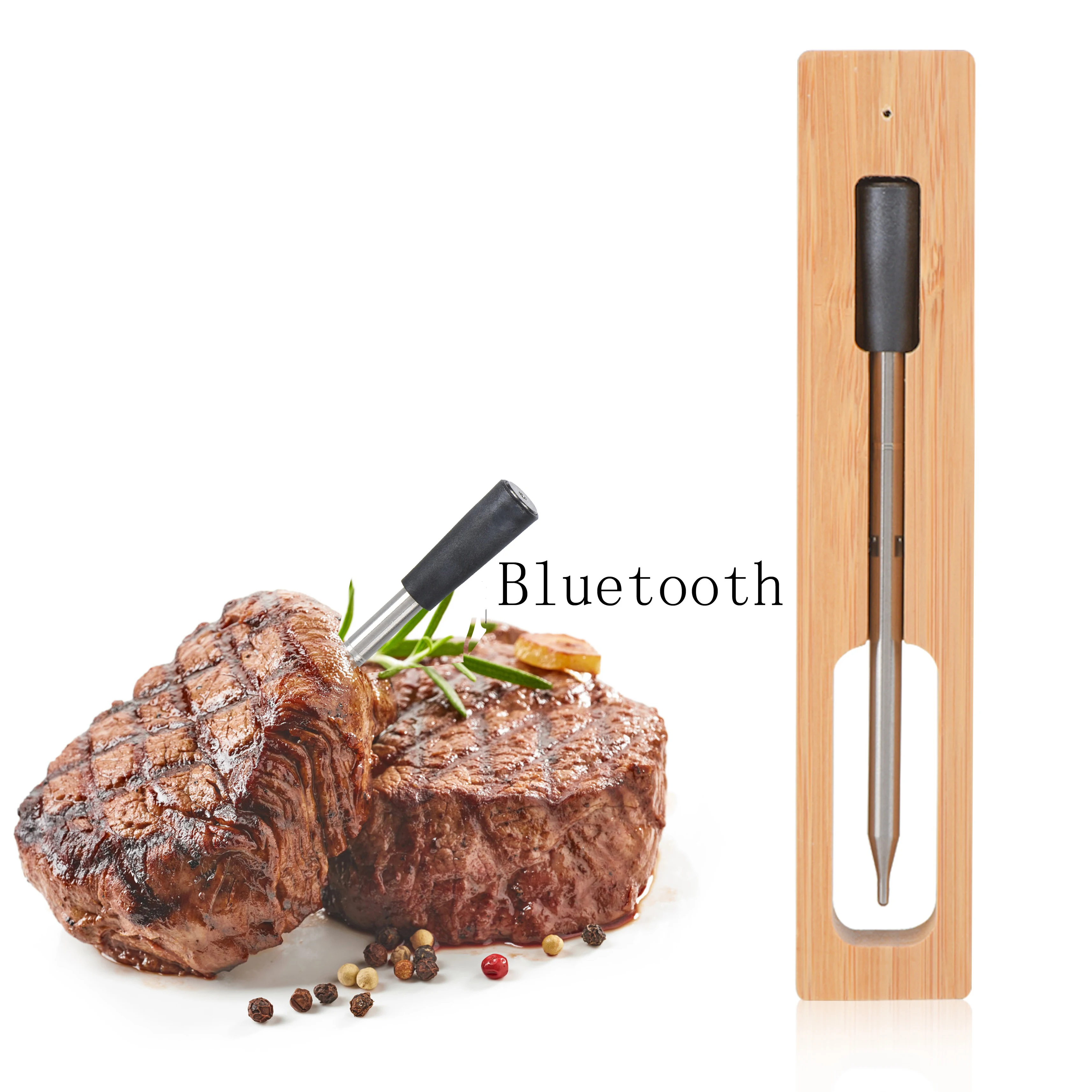 Cooking-Thermometer-BBQ-Steak-Wireless-Temperature-Meter-Meat-Kitchen ...