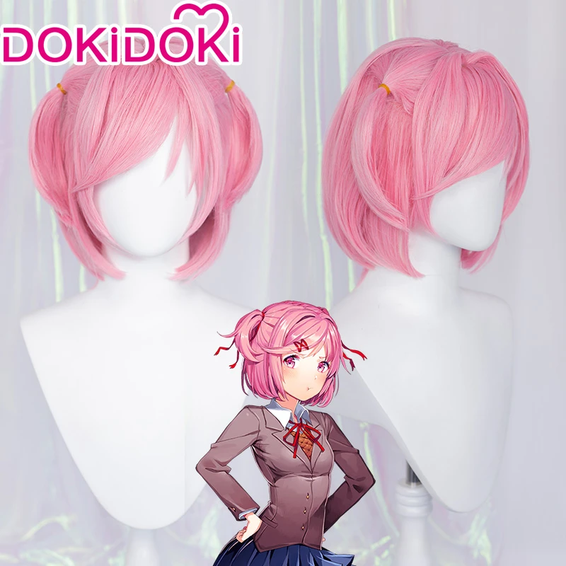 Dokidoki Game Doki Doki Literature Club Cosplay Wig Literature Club ...