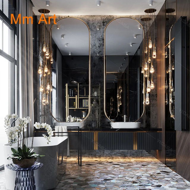 Luxury Hotel Lobby Bathrooms