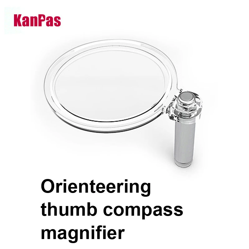 KANPAS orienteering compass magnifier lens for map,free shipping,L 47 ...