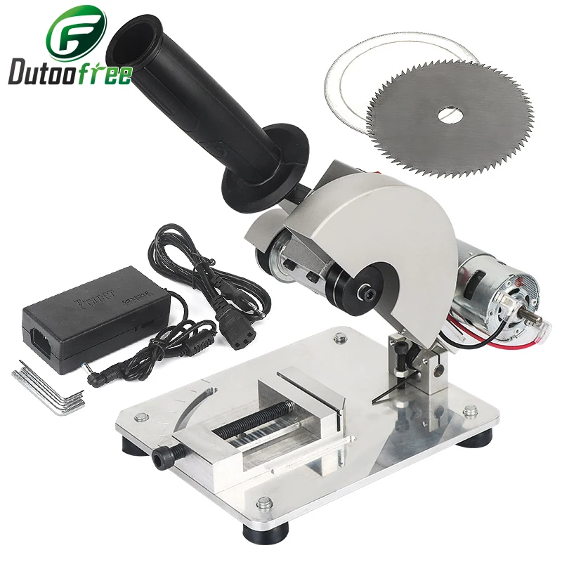 Diy Drill Micro Cutting Machine Mini Small Aluminum Alloy Table Saw ...