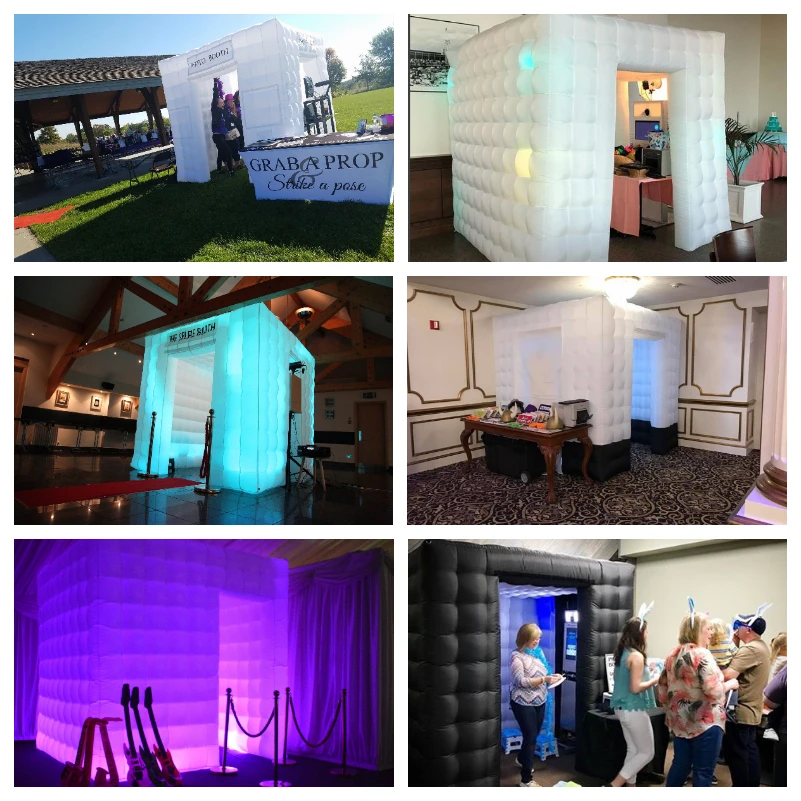 Automatic 360 Degree Spinning Video Booth Platform Custom Enclosure Backdrop 3d Portable ...