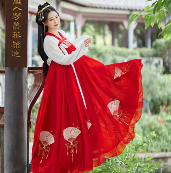 Hanfu Dress Women Ancient Chinese Costume Traditionl Chinese Clothing For Women Fairy Design ...