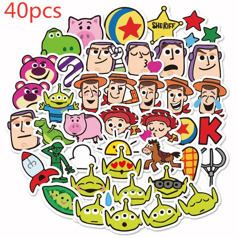 Embellishments toy story stickers for cups Lil Yatchy toy story sticker ...