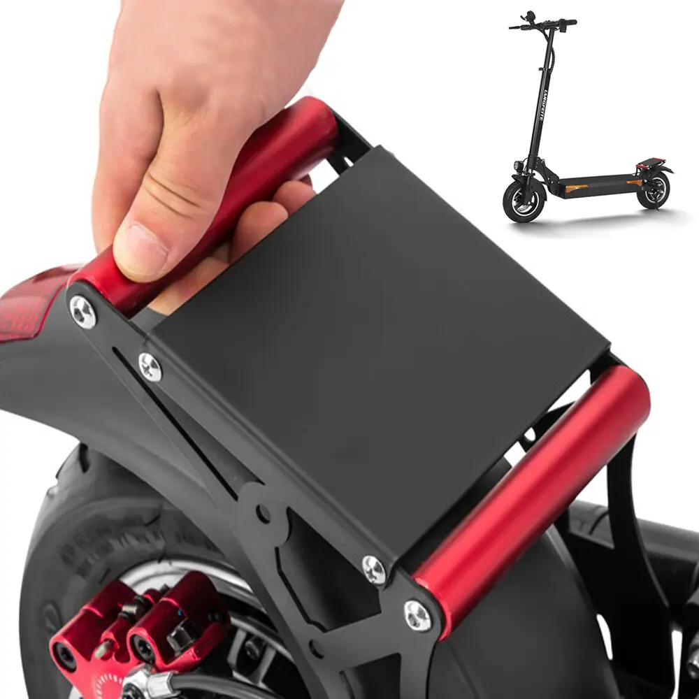 Scooter Rear Storage Shelf Electric Scooter Luggage Rack Rear Carrier ...