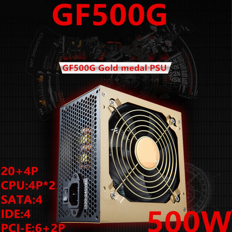 Original PC PSU For Golden Field Brand E-game Broadband Active Rated ...