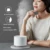 Portable Air Humidifier Wireless 2000mah Usb Rechargeable Electric ...