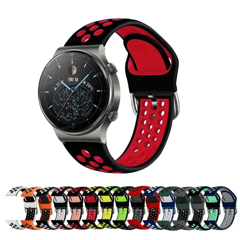 For GT2 Pro Strap Silicone Watchband for Huawei Watch GT 2 GT 46mm /GT ...