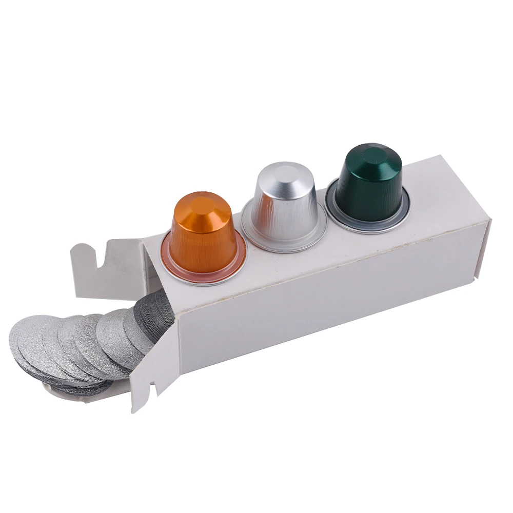 1000PCS Refillable Disposable Pods Nespresso Coffee Capsule Filter Cups ...