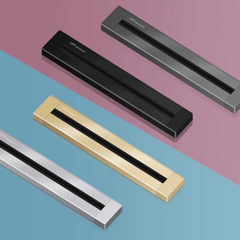 Kxn Electrical Surface Embedded Power Track Rail Socket 40cm 60cm 80cm ...