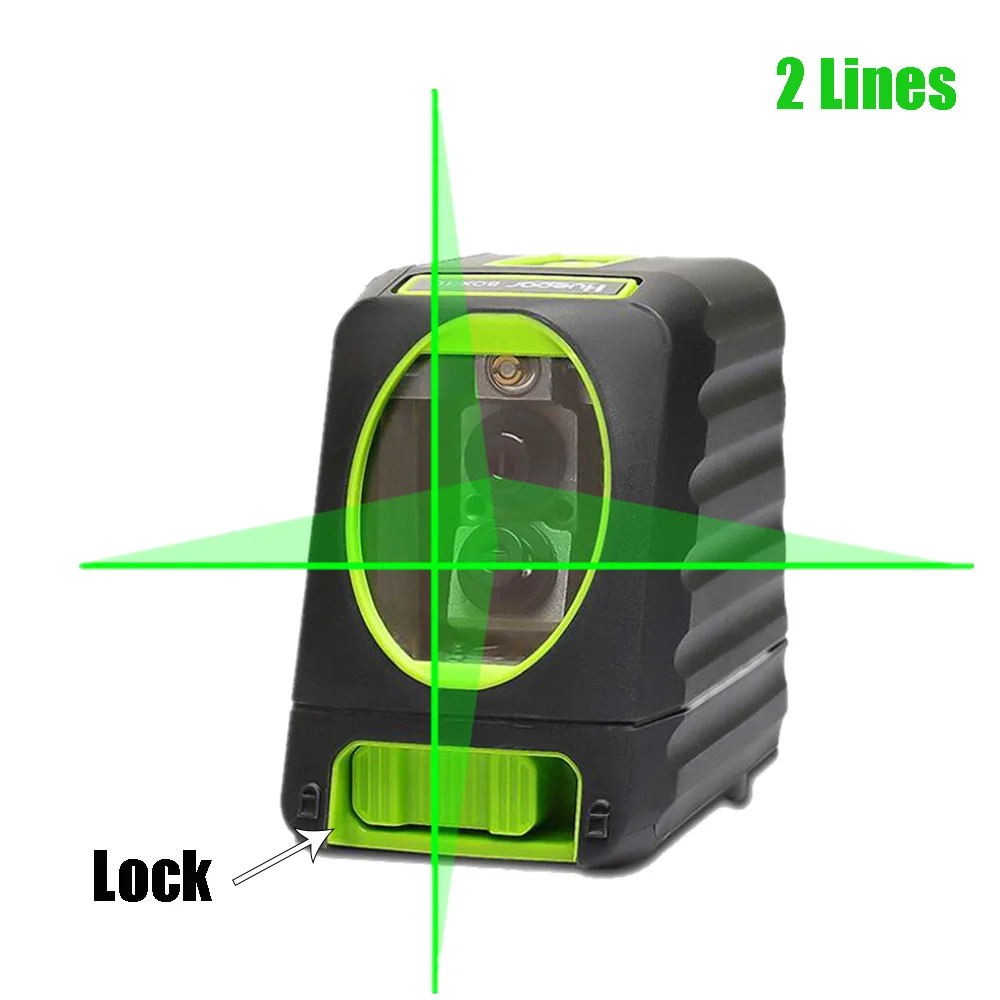 Huepar Self-leveling Vertical & Horizontal Lasers Green Beam Cross Line ...