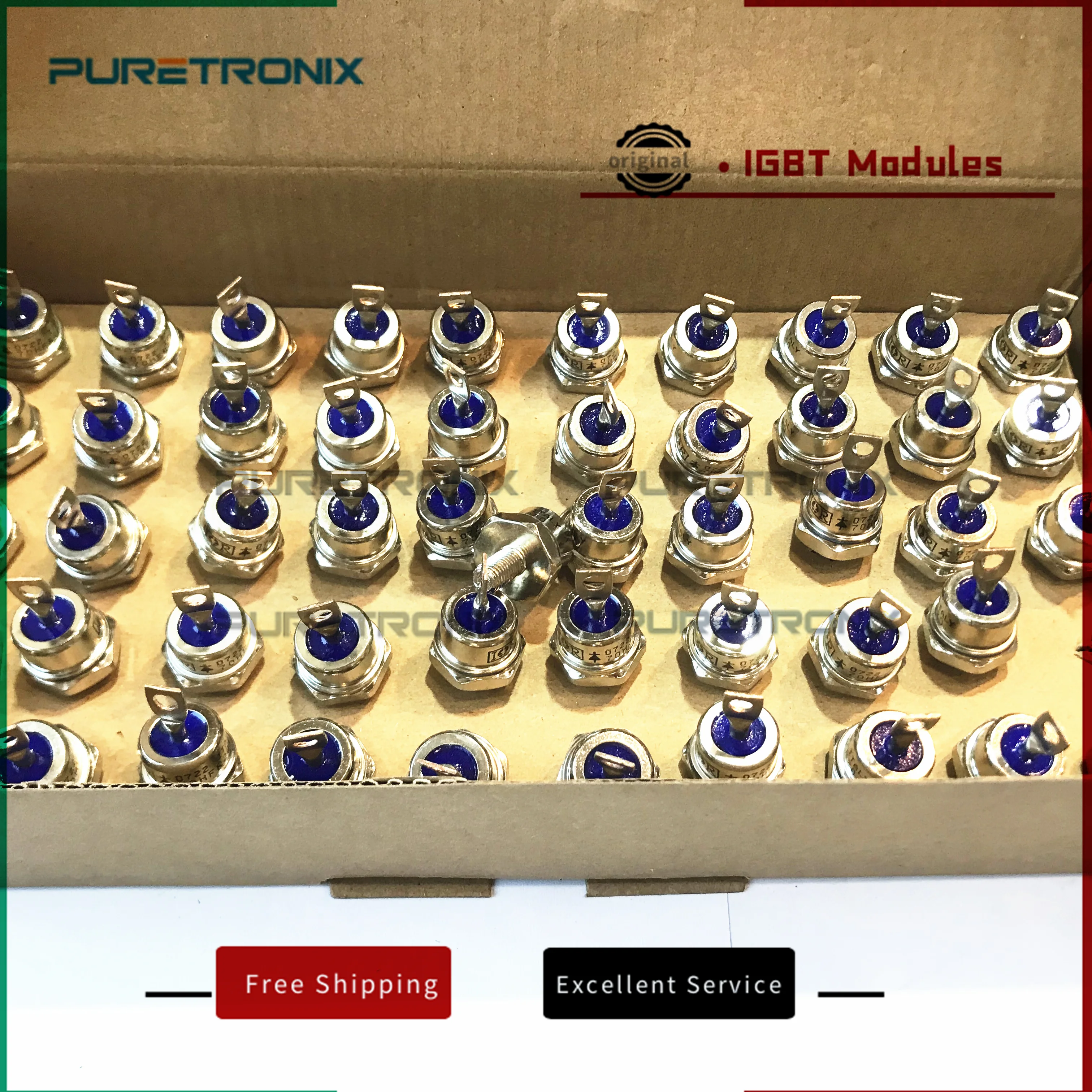 10 unids/lote 70HF120 70HFR120, Nuevos diodos rectificadores originales de tipo perno de Metal ...