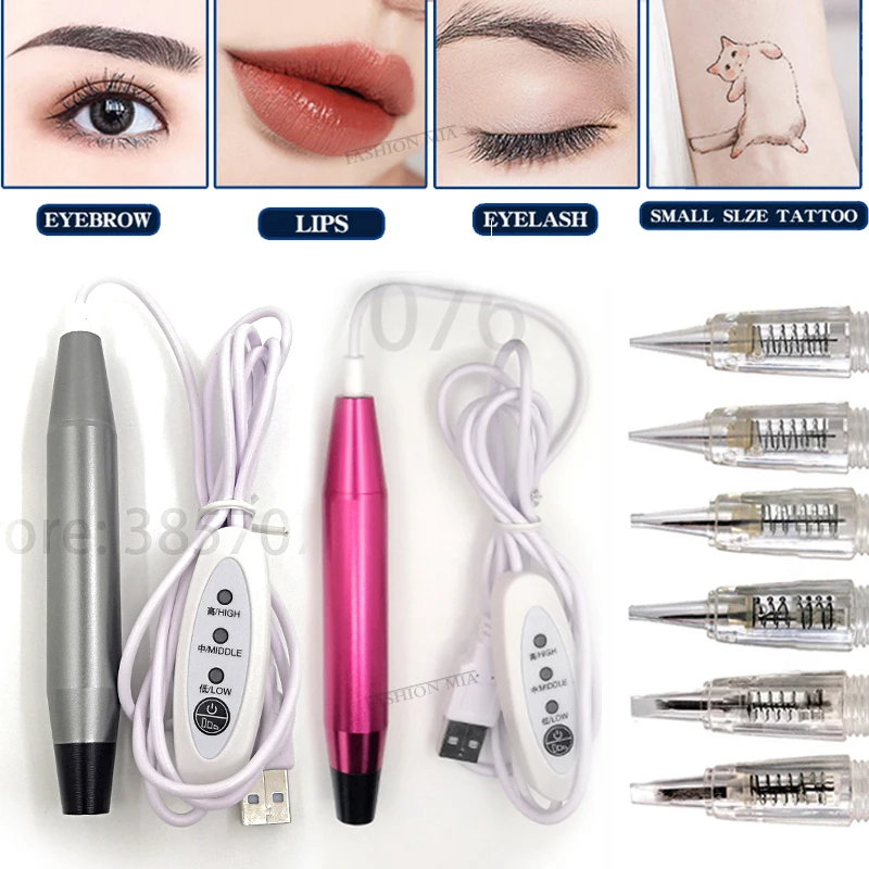 Newest Professional Dermograph Tattoo Pen Contour Beauty Tattoo Gun ...