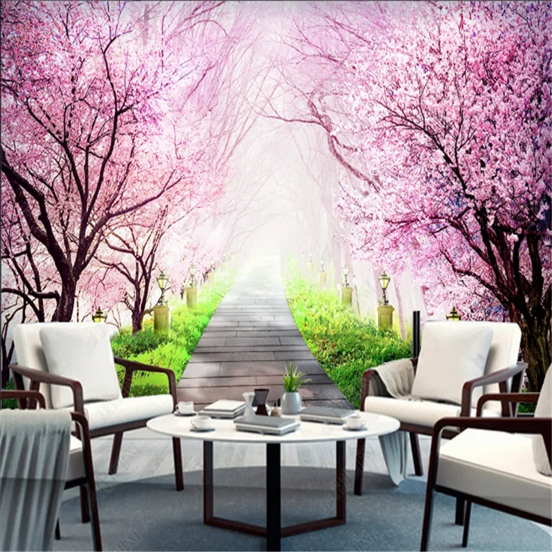 Cherry Blossom Painting Wallpaper