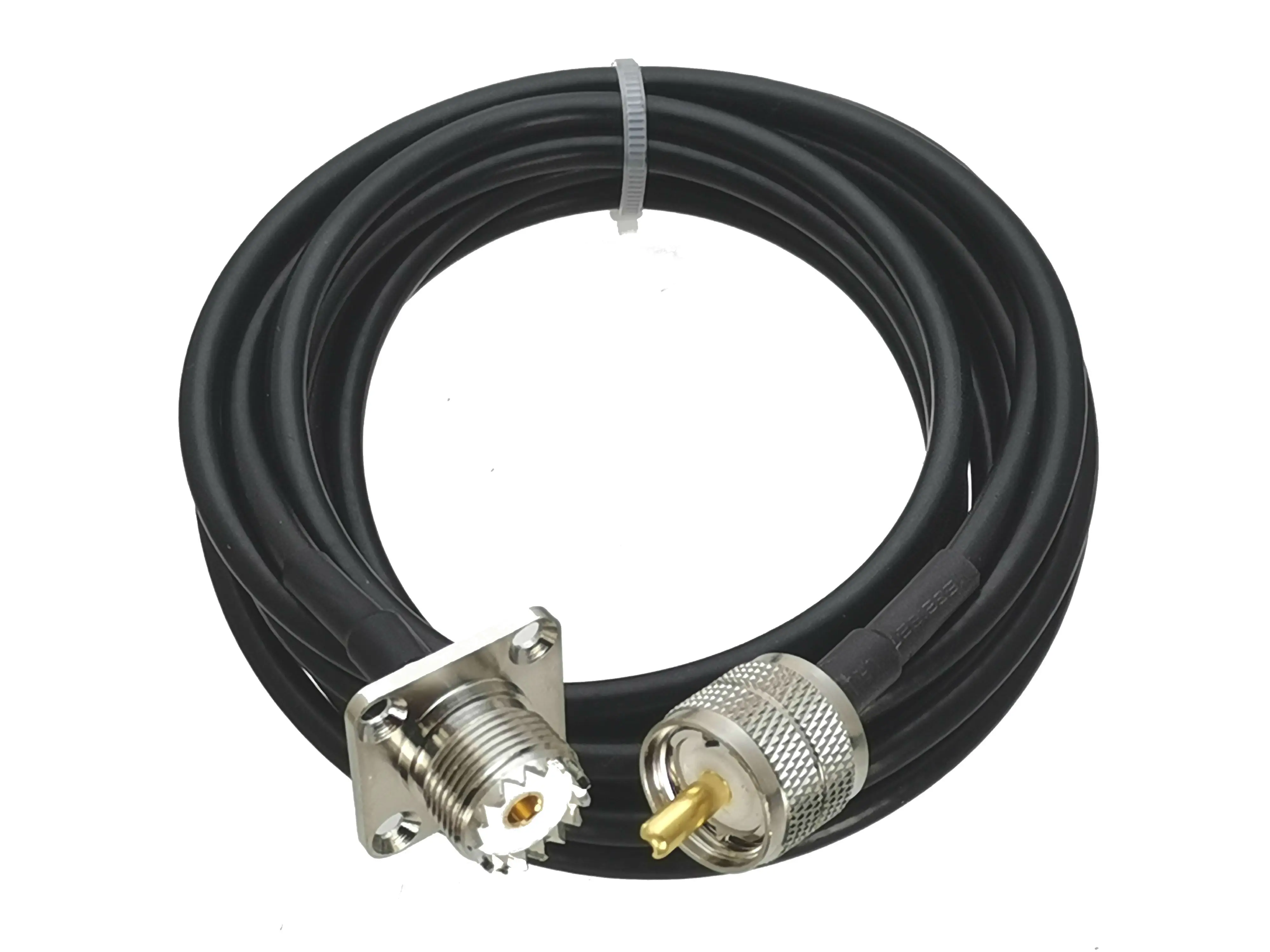 Cable RG58 UHF PL259, enchufe macho a UHF SO239 hembra, conector hembra ...